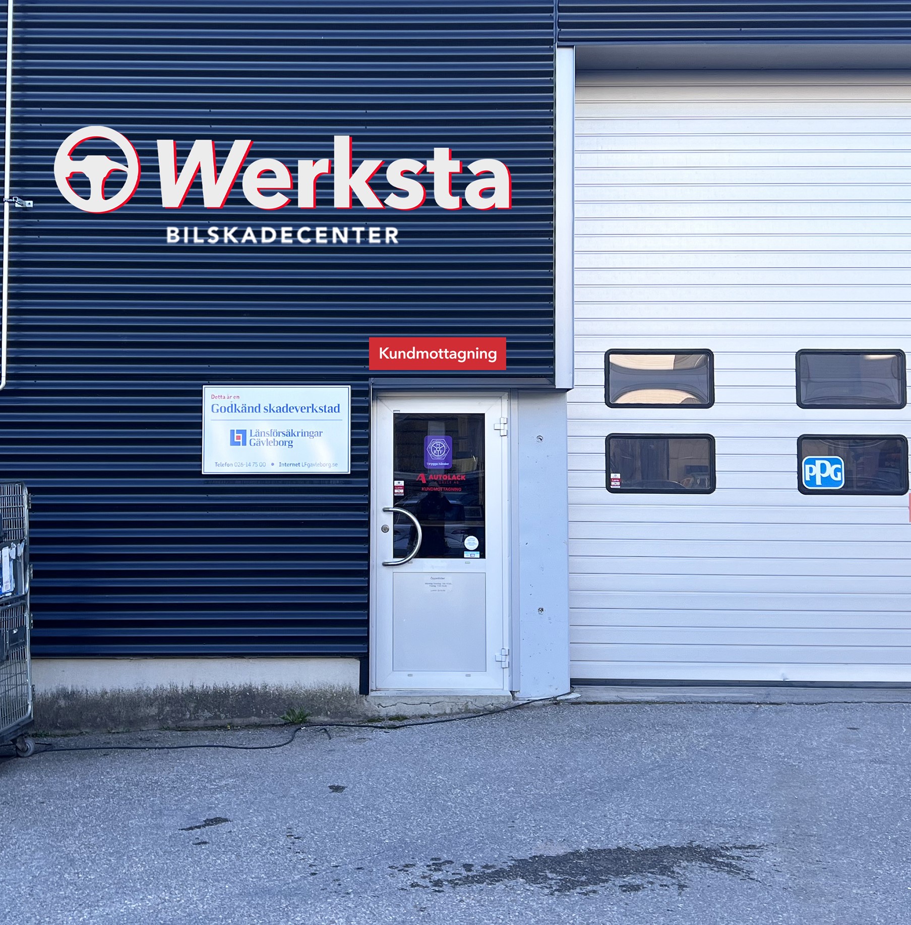 Bilverkstad Gävle - Skadeverkstad - Werksta